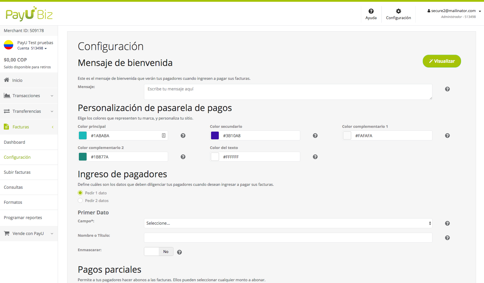 PayU - Manual Módulo de Recaudos