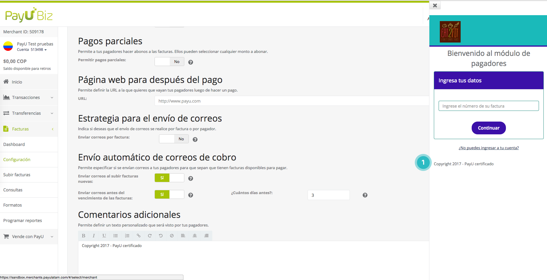 PayU - Manual Módulo de Recaudos