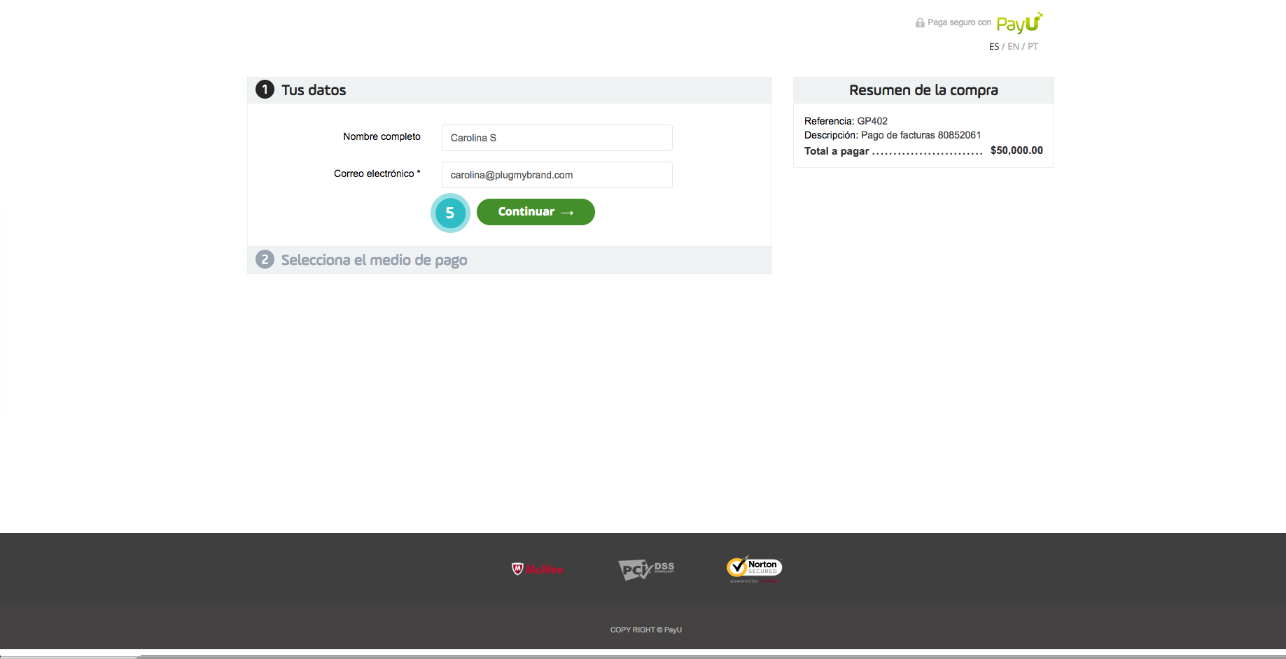 PayU - Manual Módulo de Recaudos